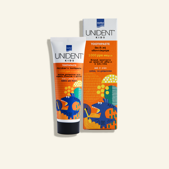 Unident kids Toothpaste 1000 ppm - Vital Cosmos